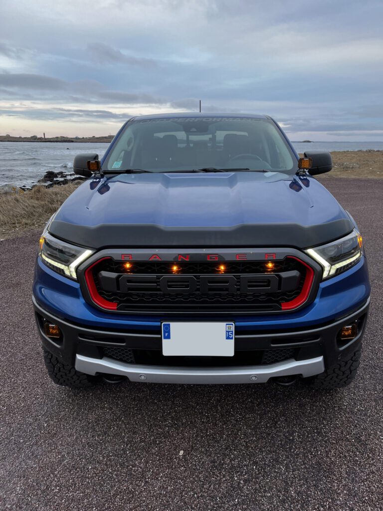 2019-2024 Ford Ranger Grille Lights for Ford Performance Grille ...
