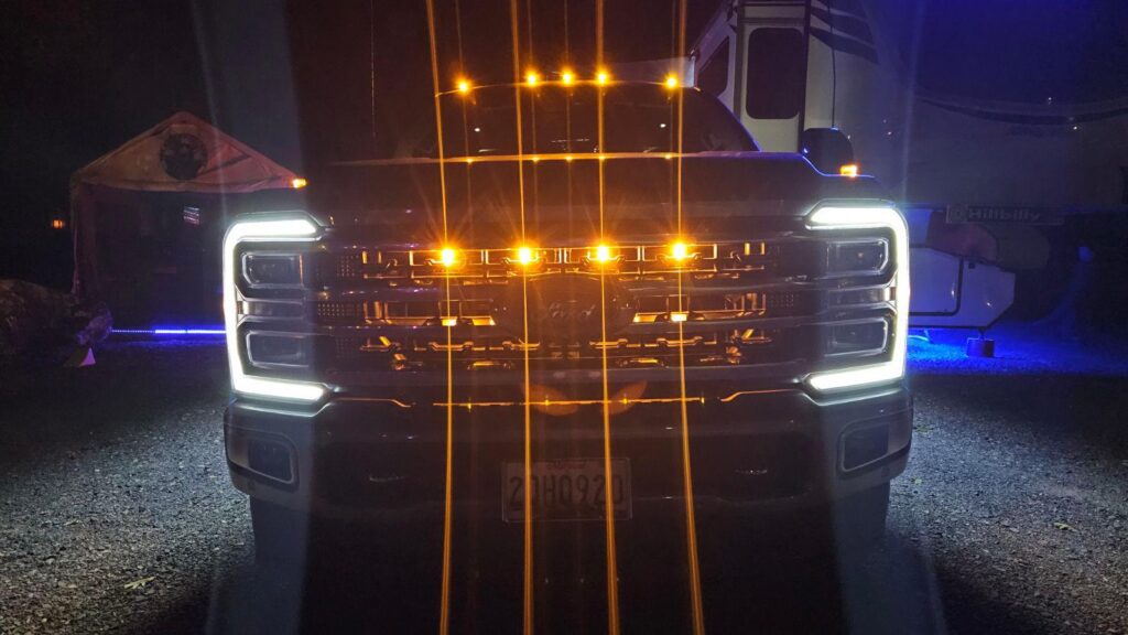 2024 Super Duty Platinum & King Ranch-Grill light - Custom Auto Works ...