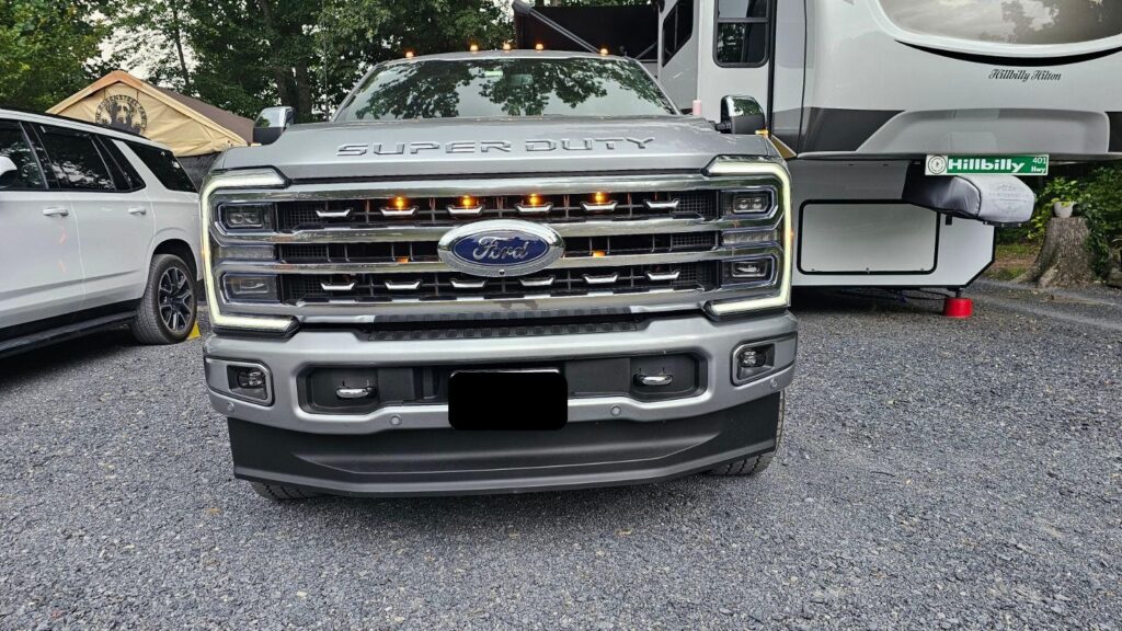 2024 Super Duty Platinum & King Ranch-Grill light - Custom Auto Works ...