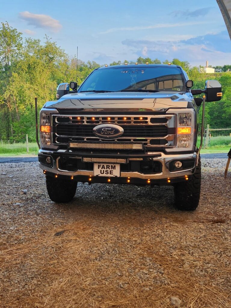 2023-2024 Super Duty Grill light - Custom Auto Works Store Raptor Style ...